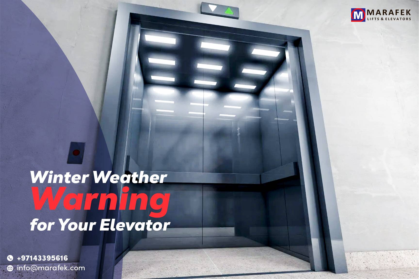 Winter Weather Warning for Your Elevator - Marafek Lifts and Elevators